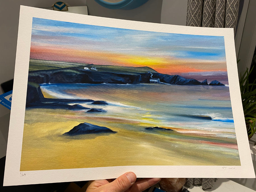 'Mother Ivey's Sunset' Fine Art Print - Toby Ray Fine Art