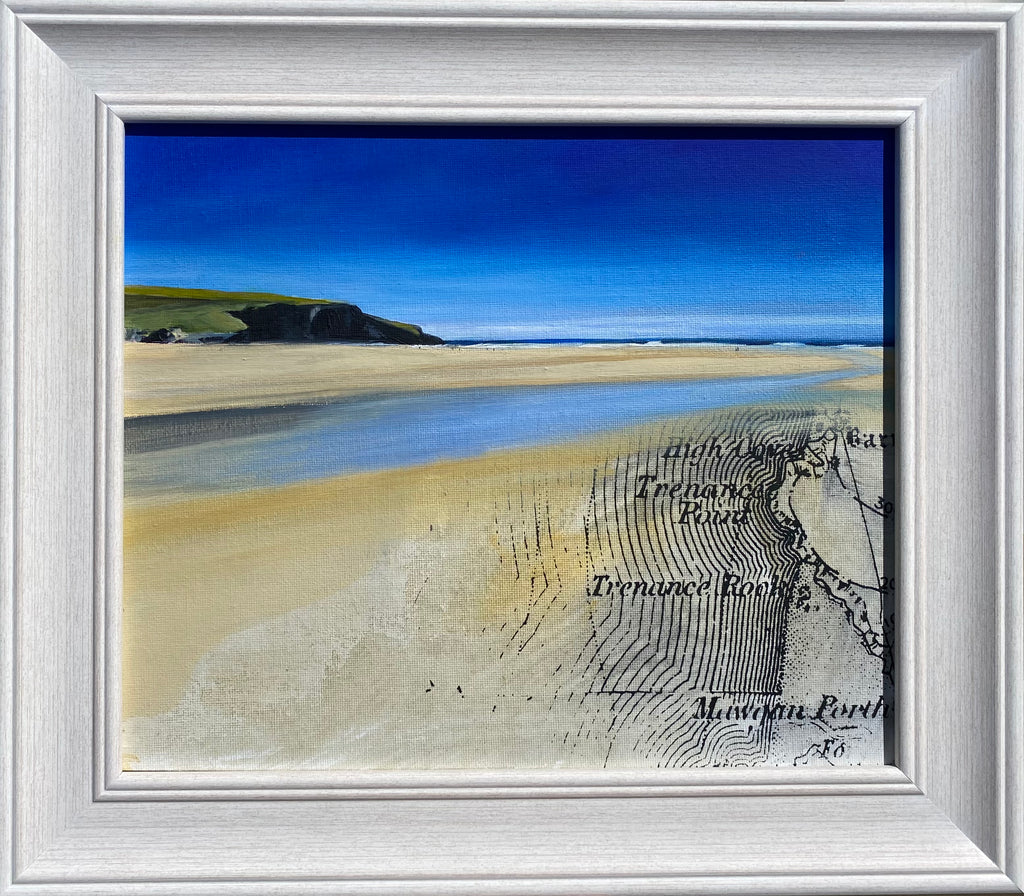 "Mawgan Porth" - Original Painting – Toby Ray Fine Art