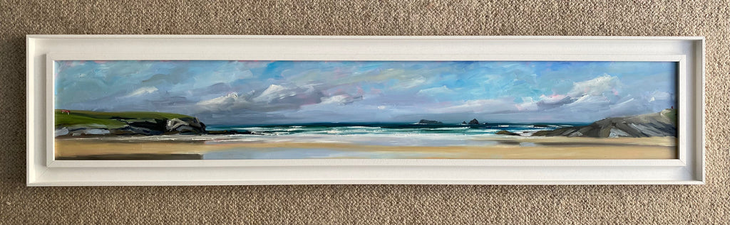 "Treyarnon Panorama" - Original Painting – Toby Ray Fine Art