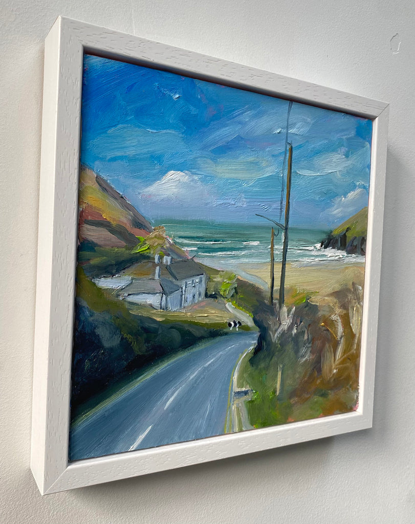 "Down the hill in February" - Original Painting – Toby Ray Fine Art