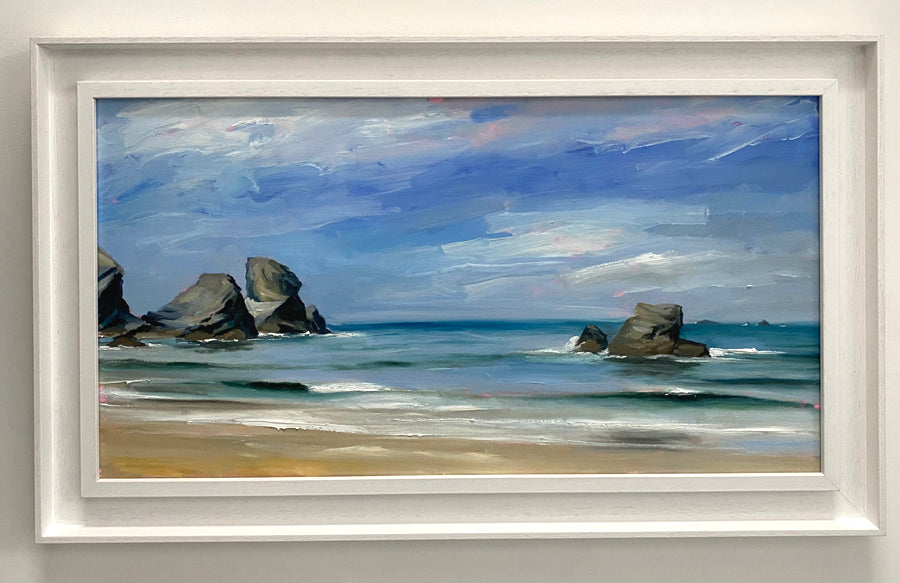 "Golden Burn" - Original Painting – Toby Ray Fine Art