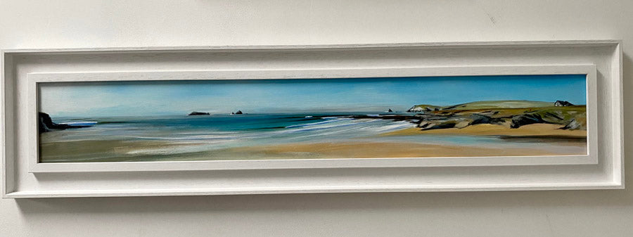 "Treyarnon Panorama" - Original Painting – Toby Ray Fine Art