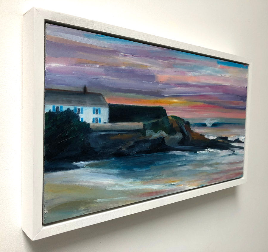 "Constantine Cottage Sunset"- Original Oil Painting - Toby Ray Artist ...