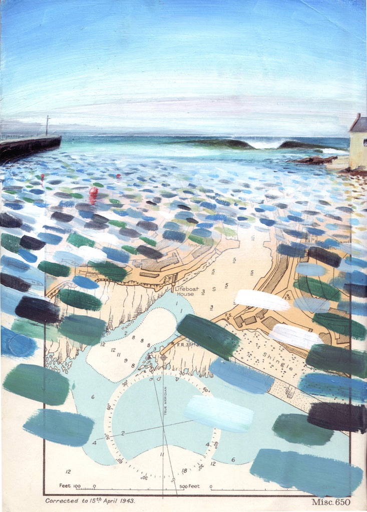 "Porthleven" Fine Art Print - Toby Ray Fine Art