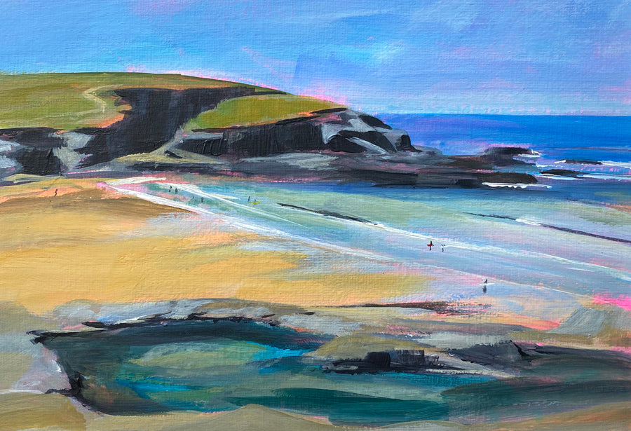 "Rockpool Days" Fine Art Print - Toby Ray Fine Art